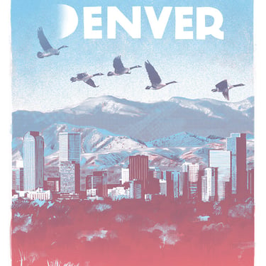 Denver Skyline | Carmonamedina Studio | Mt. Pleasant - Washington, DC