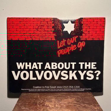 Rare Cold War Political Poster Addressing the Plight of Soviet | Mad ...