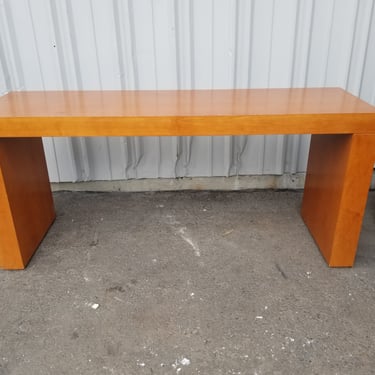 Modern Maple Veneered Desk/Table | Earthwise Architectual Salvage ...