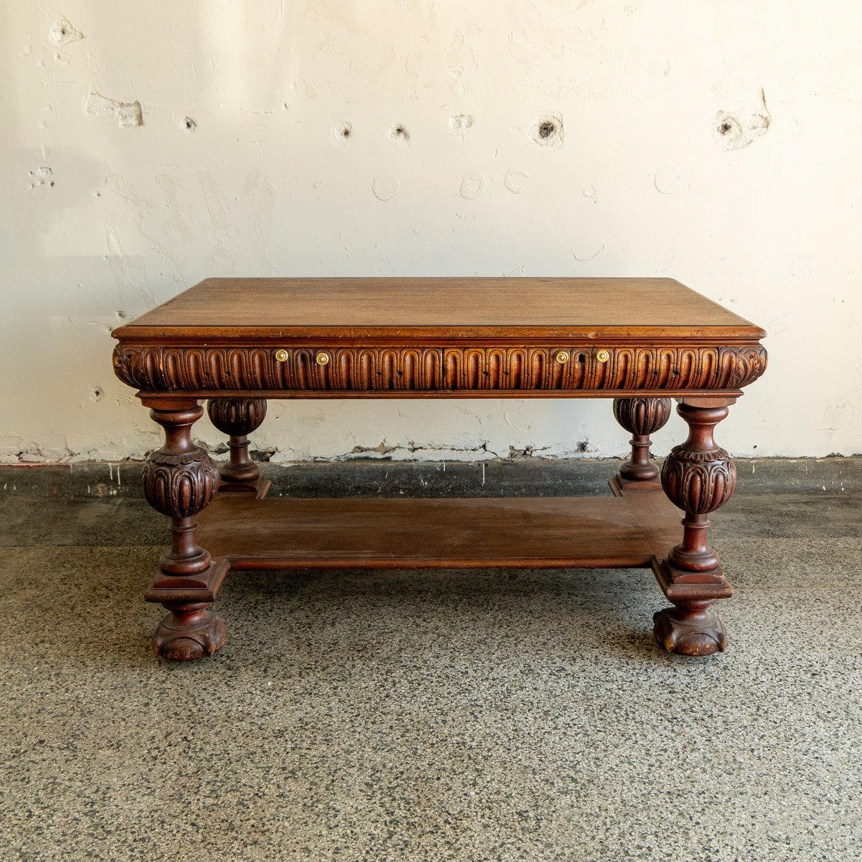 Vintage Library Table | Woodward Throwbacks - Hamtramck, MI | ATTIC