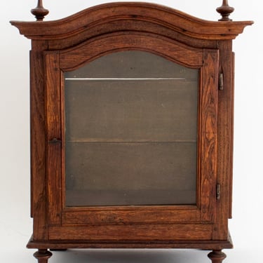 Victorian Oak Wooden Clock Case | Showplace Antique + Design Center ...