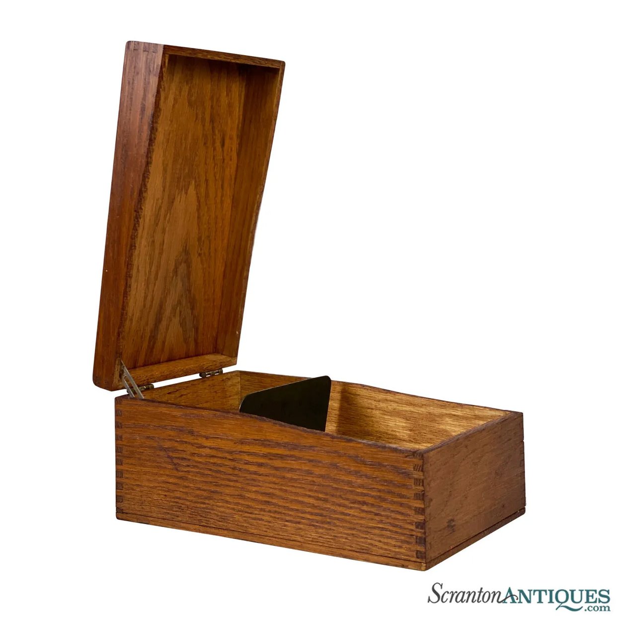 Vintage Traditional Oak Library Card Catalog File Box | Scranton ...