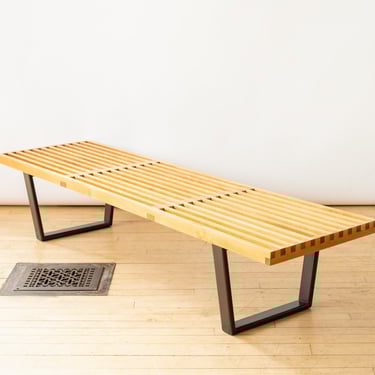Early George Nelson Platform Bench | Reside | Cambridge, MA