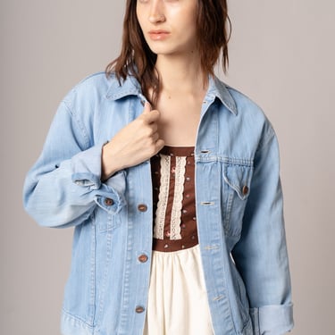 1970’s Chevy Truck Denim Jacket | Charm School Vintage - Austin, TX | ATTIC