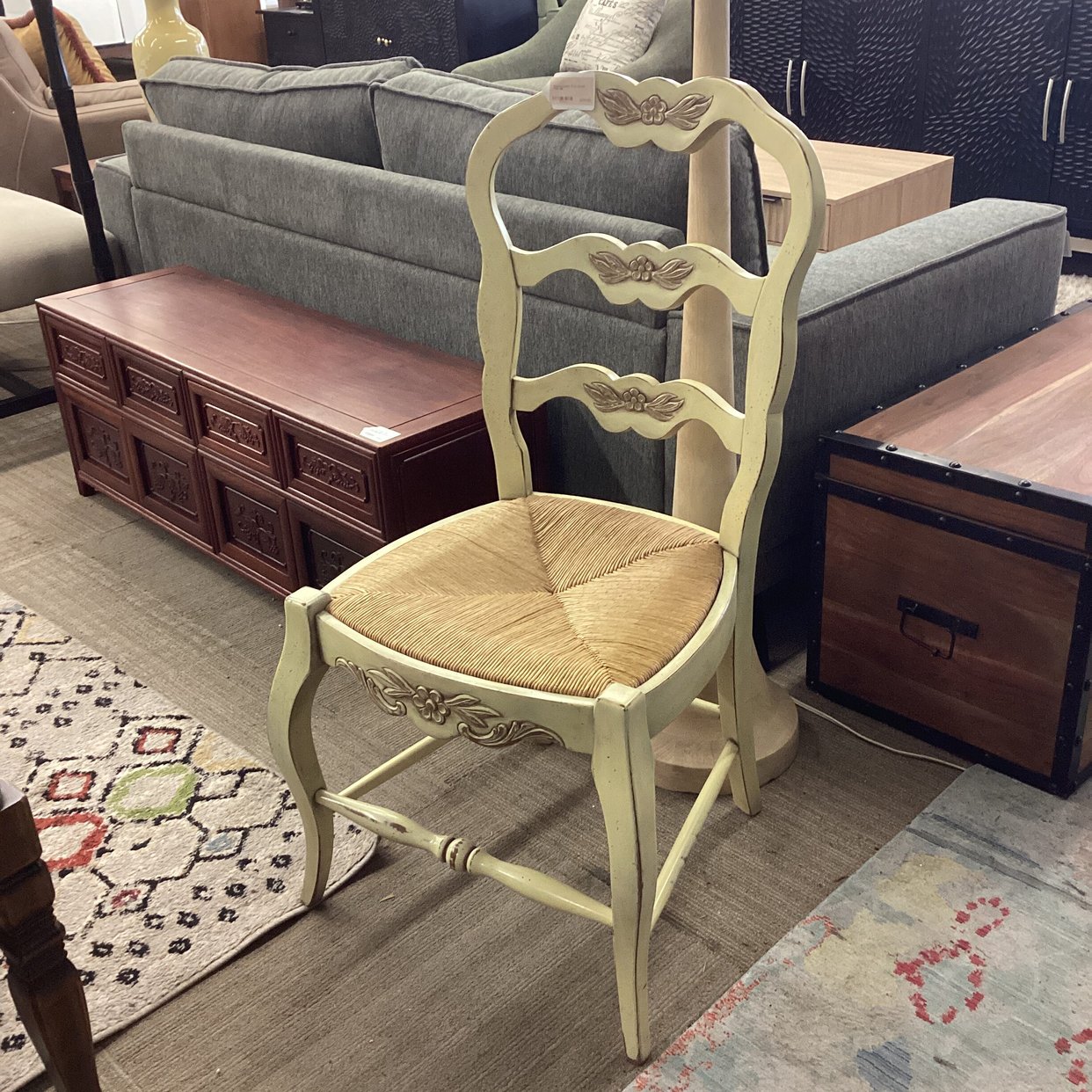French Country Style Accent Chair | The Furniture Guy Consignment Store ...
