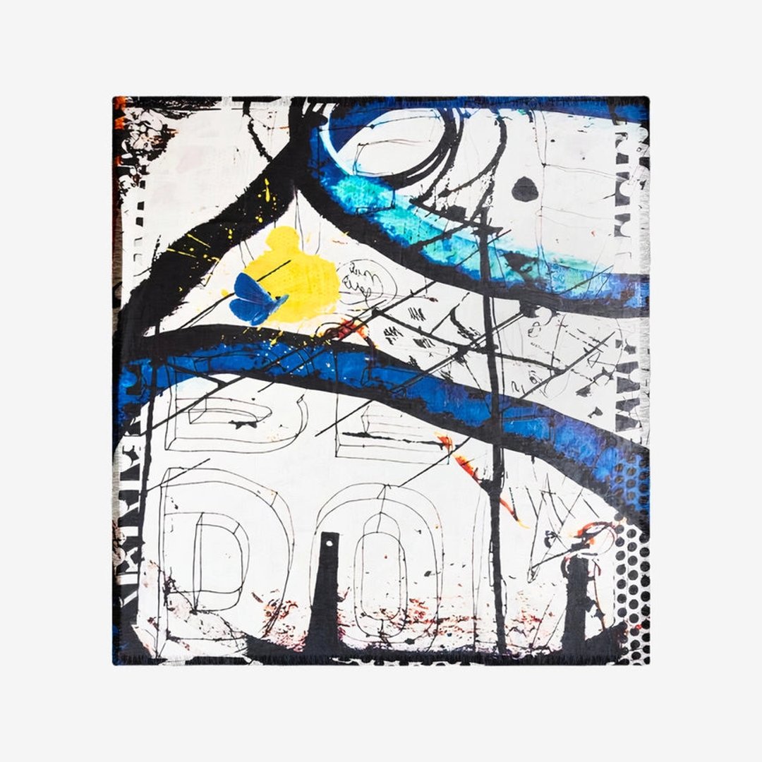 Lisboa | Large Silk-Modal Square Scarf | National Museum of Women in ...