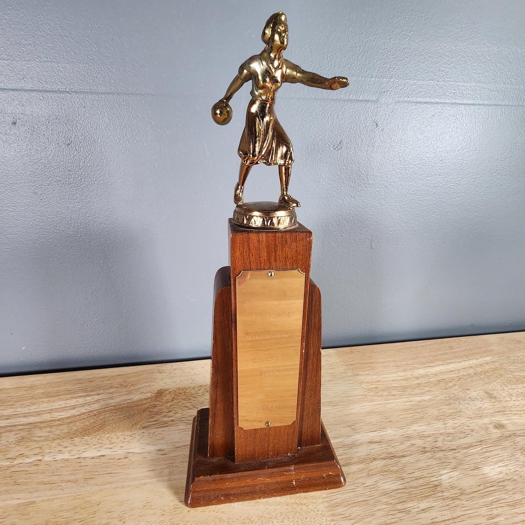 Vintage Bowling Trophy 1960 | Retro Revival Shop | Fort Worth, TX