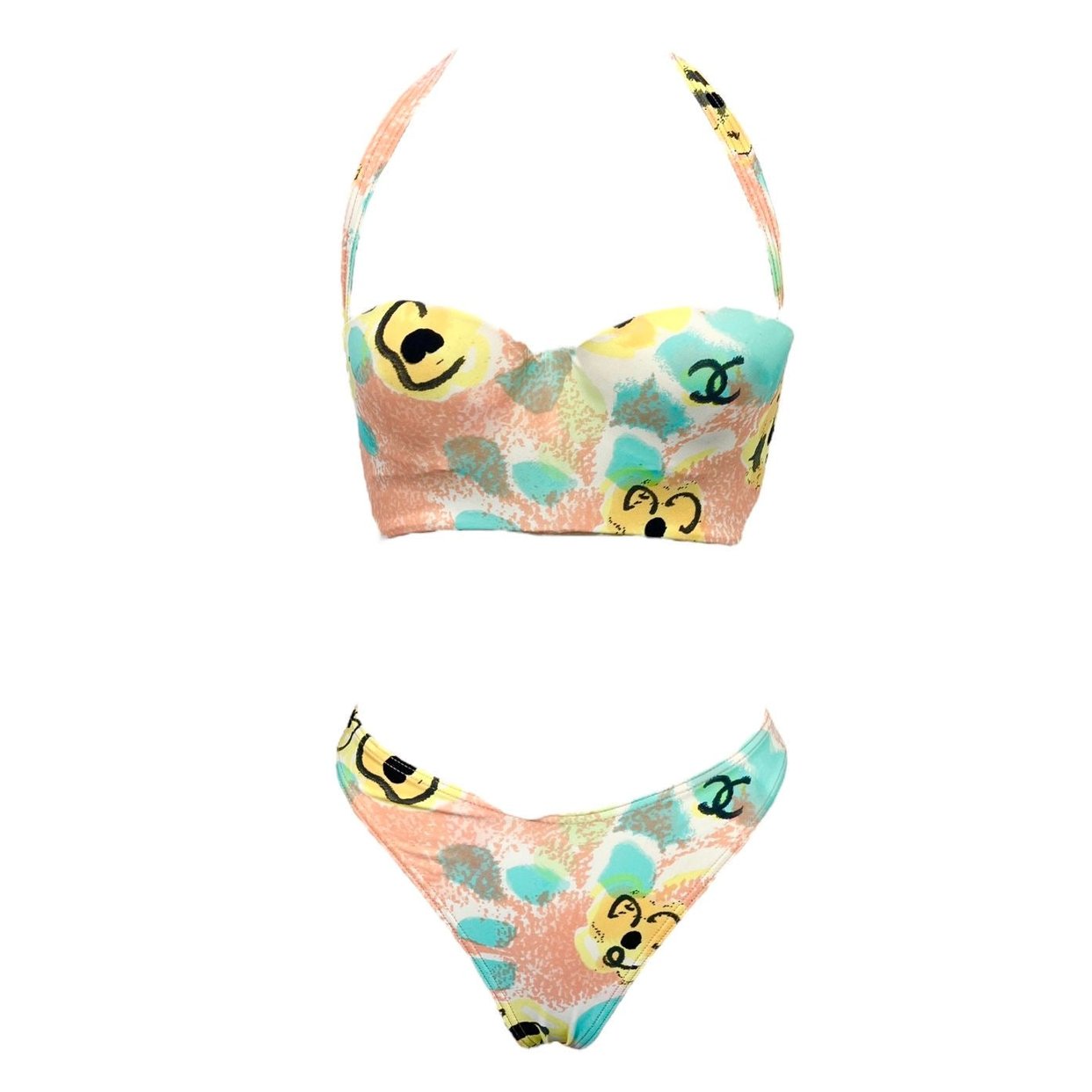 Chanel Pastel Floral Bikini | Treasures of NYC - New York, NY | ATTIC