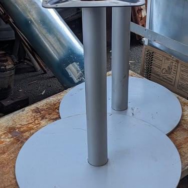 Steel Table Stand 25 W x 28 H | Earthwise Architectual Salvage (Seattle ...