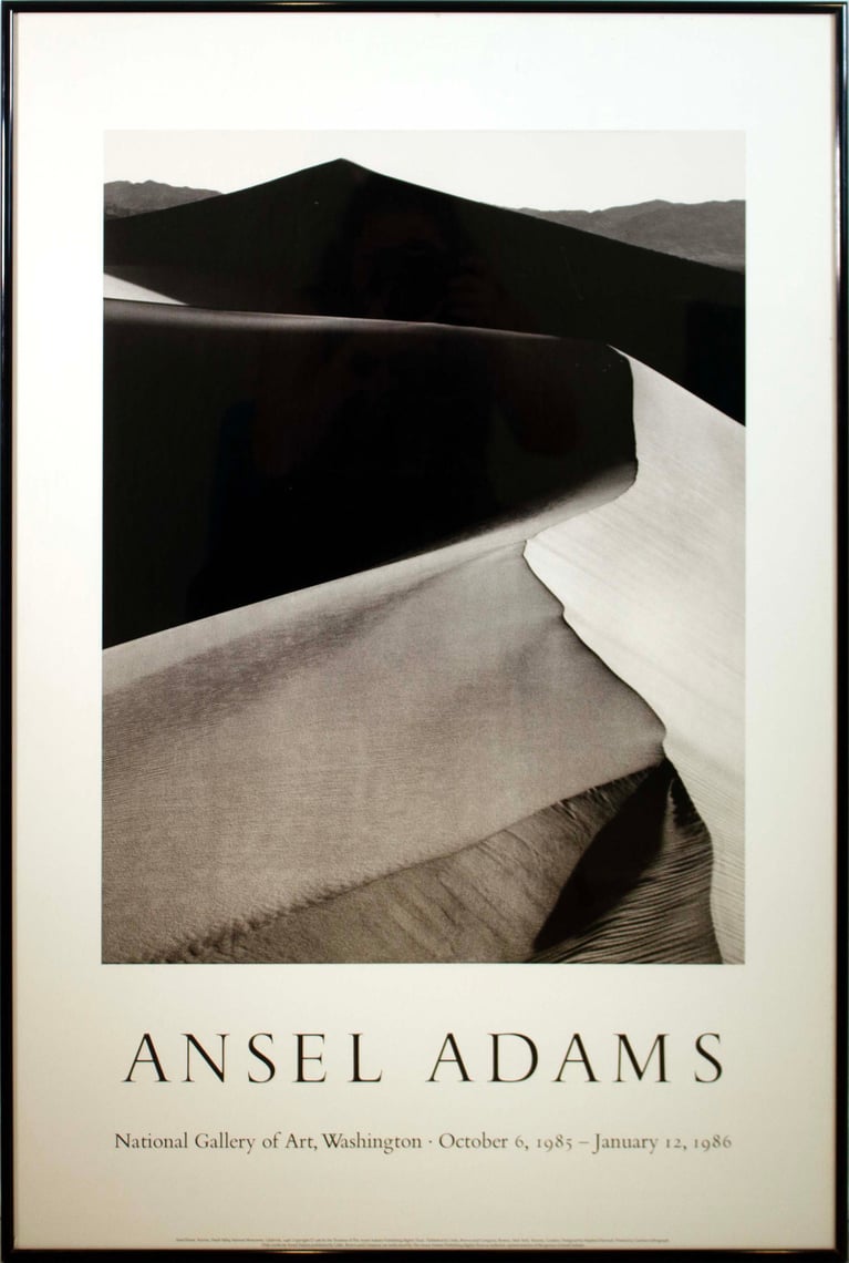 Ansel Adams Vintage National Gallery of Art 1985/86 Art Exhibition ...