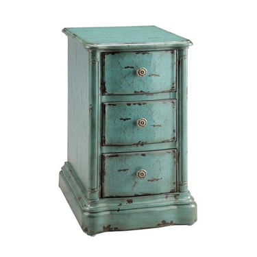Distressed Teal Nightstands | What's New? | Portland, OR
