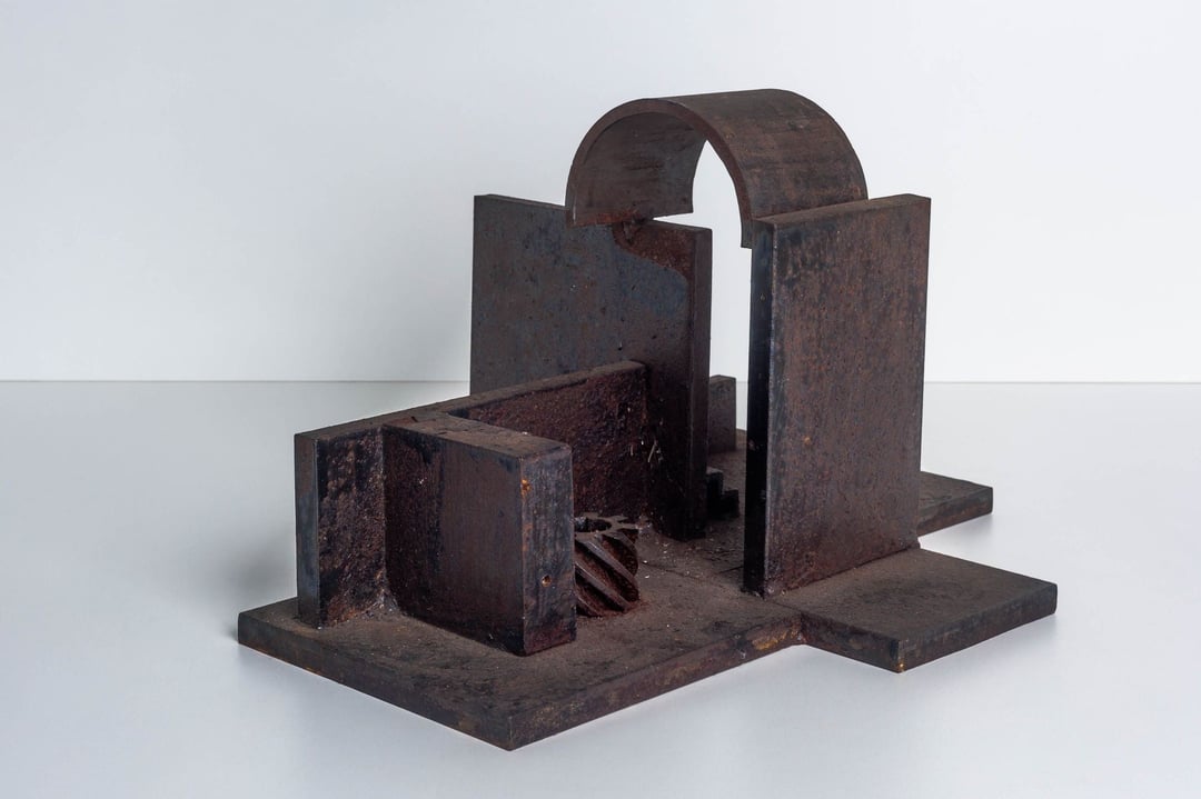 Tony Rosenthal Welded Steel Architectural Sculpture | Converso ...