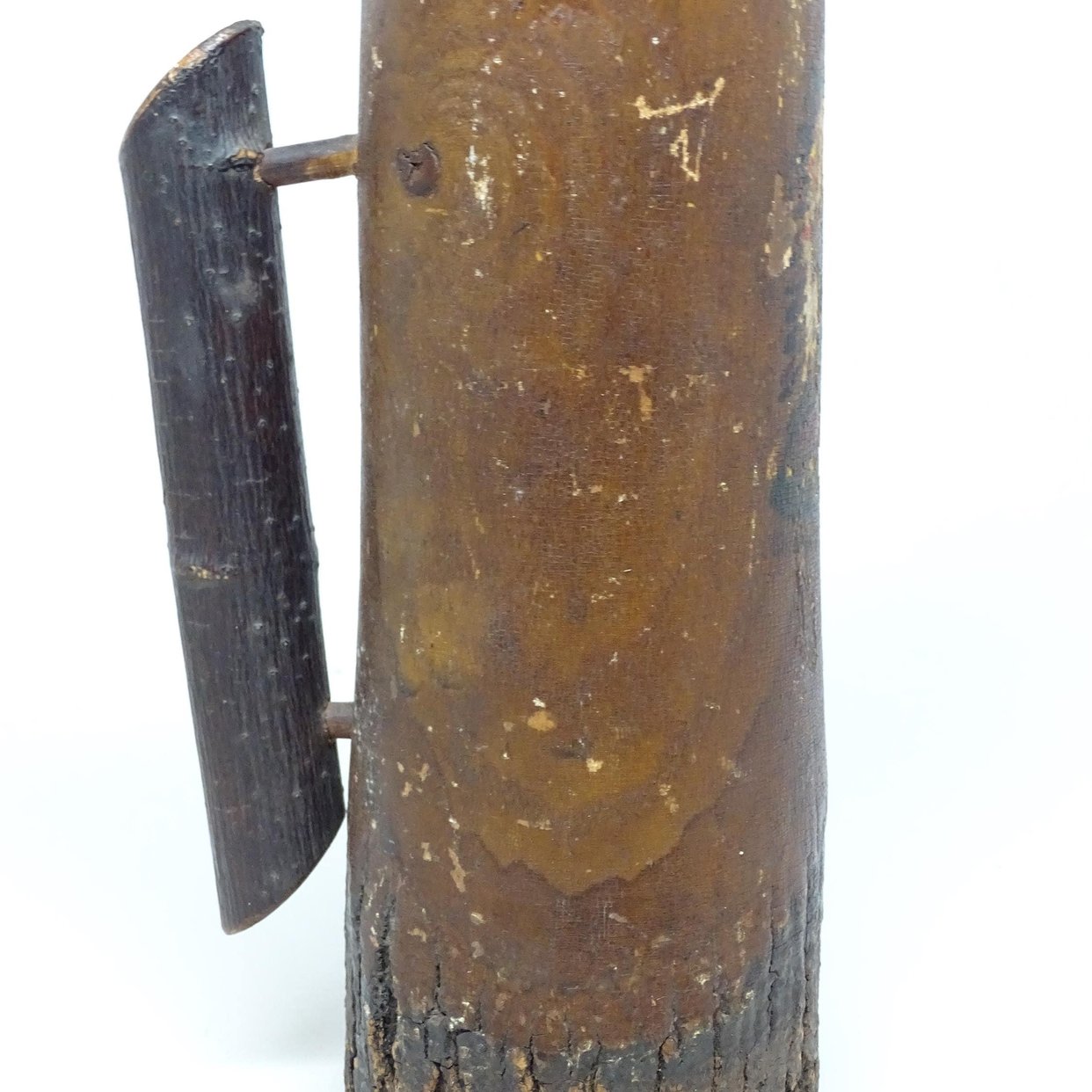 Large Antique Tree Bark Tankard Mug, Vintage Hand | Explormag - Austin ...