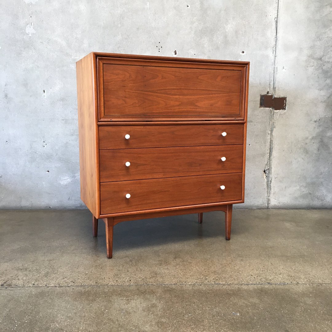 Mid Century Modern Drexel Declaration Highboy Chest | Urban Americana ...