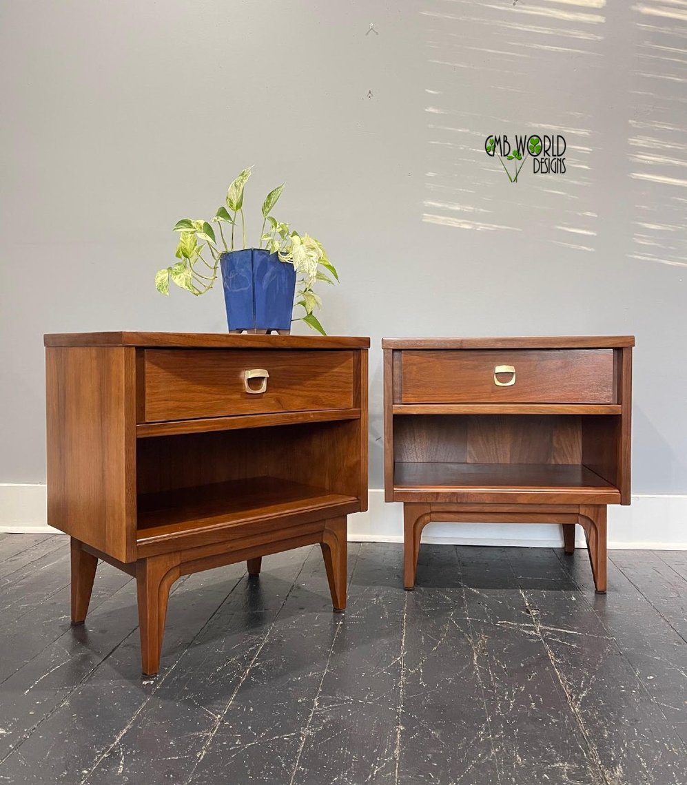 Walnut Nightstands | CMB World Designs | DMV