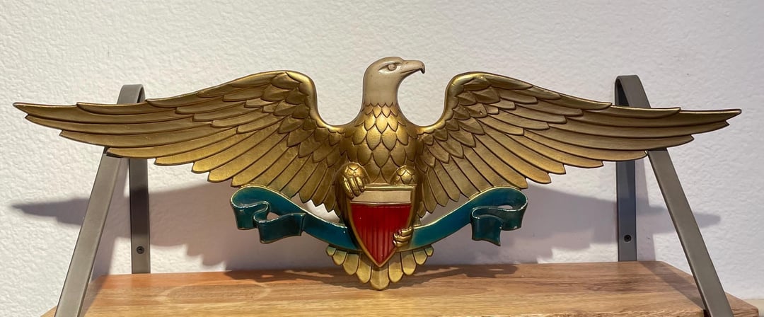 Vintage Sexton Bald Eagle Wall Cast Plaque | Metal American Bald ...
