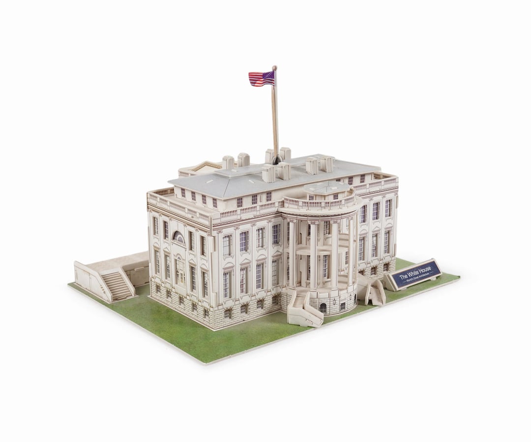 The White House Model World's Great Architecture | Vintage Inquisitor ...