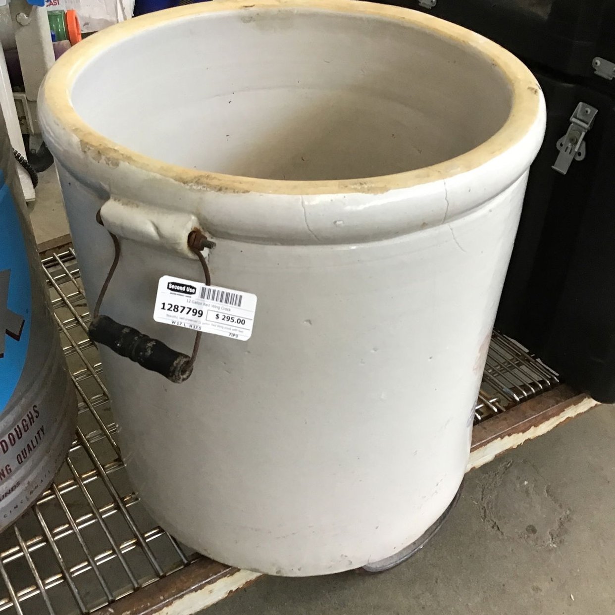 12 Gallon Red Wing Crock (Seattle) | Second Use - Seattle and Tacoma ...