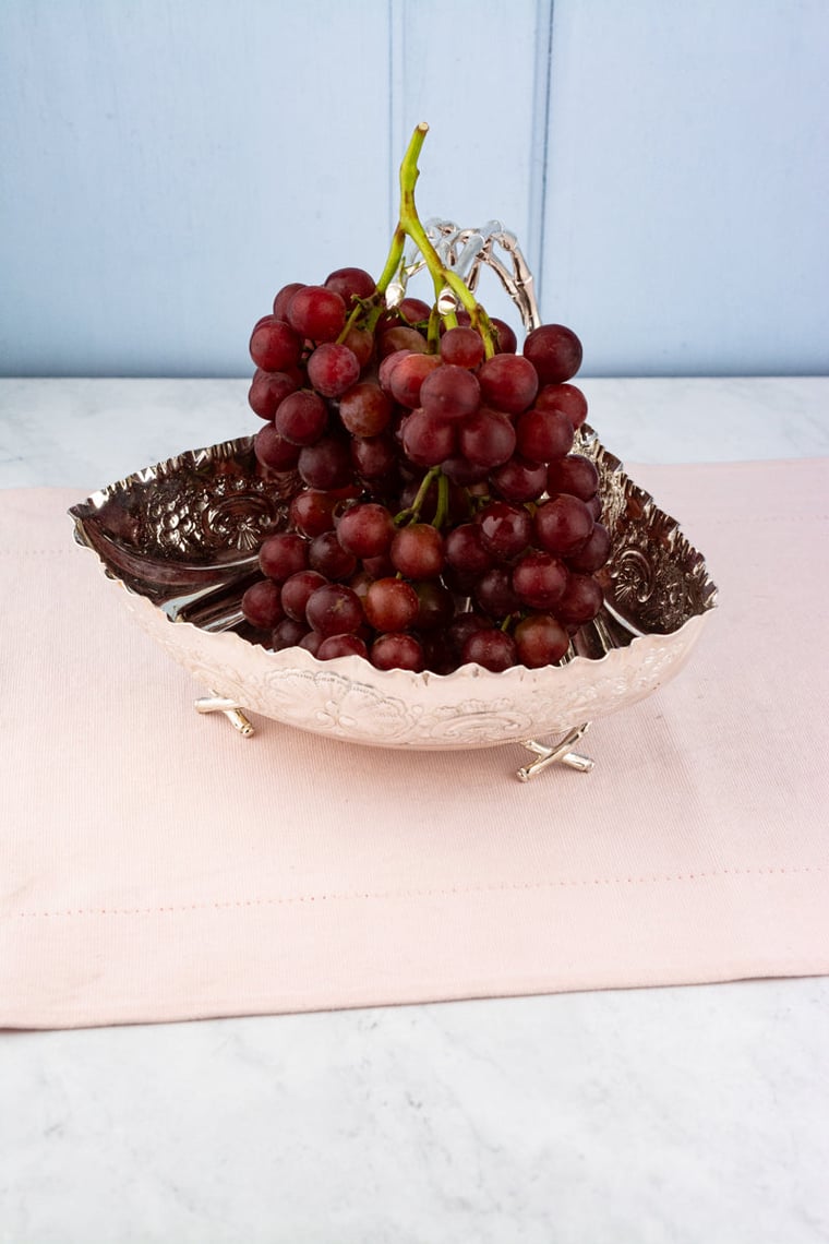 Victorian Silverplate Grape Stand | Posh Chicago | Chicago, IL