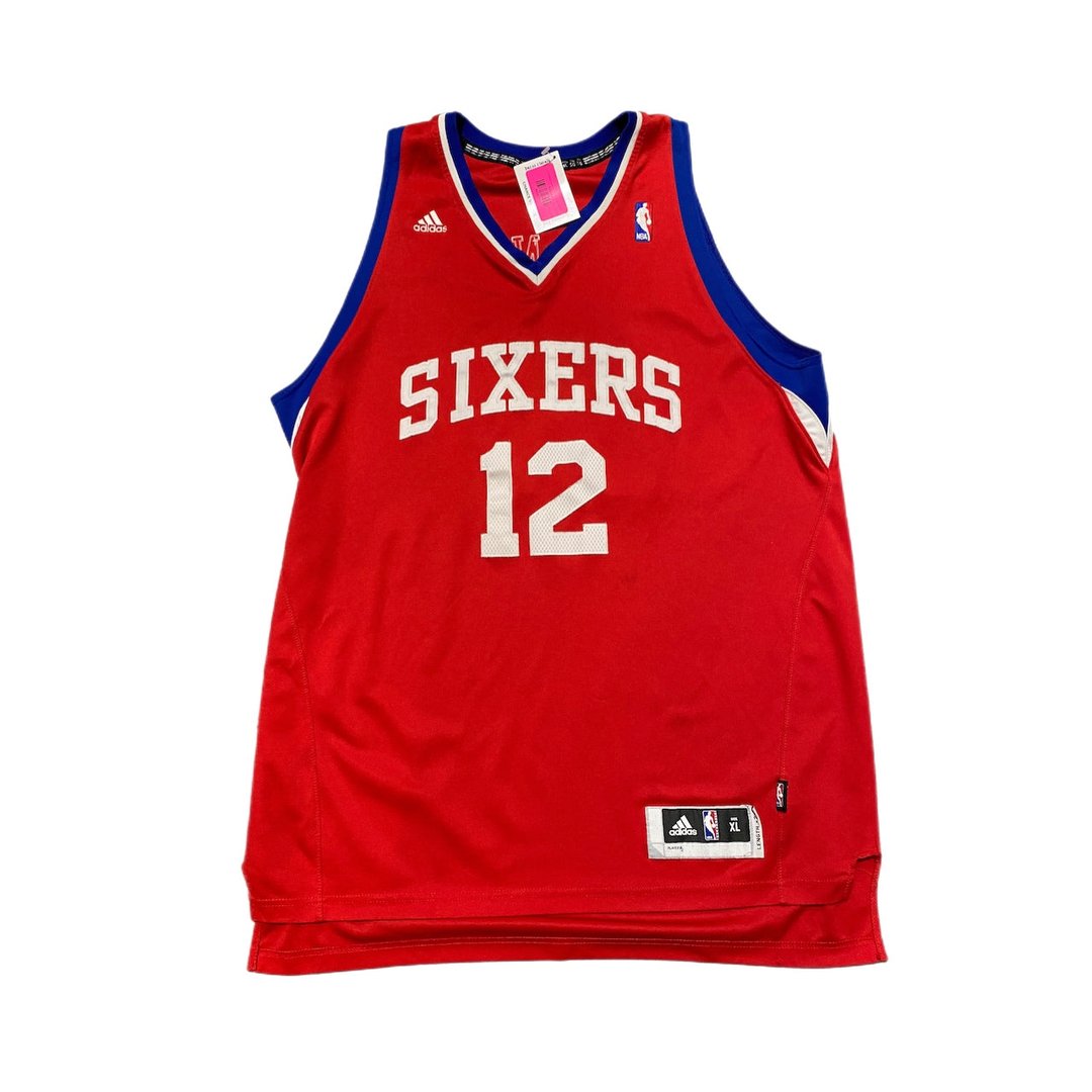 (XL) Red/Blue Sixers Turner #12 Basketball Jersey 071922 RK | Chance ...