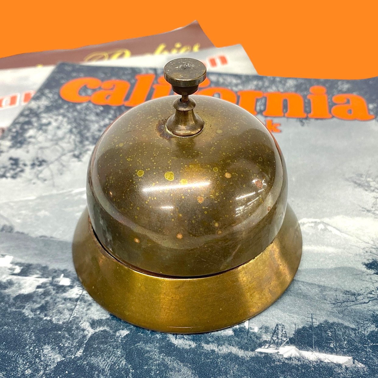 Vintage Brass Call Bell Retro 1950s Mid Century | Retrospect Vintage ...