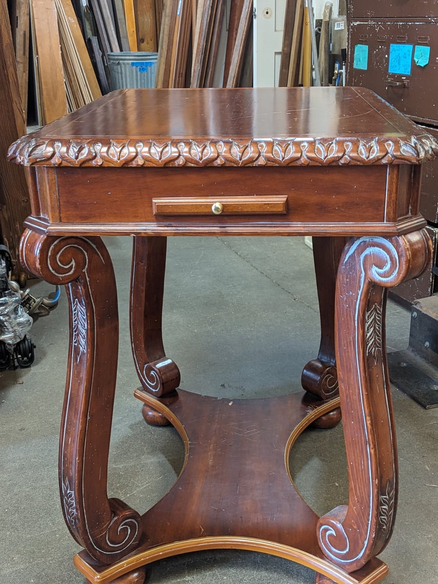 Gaming Side Table 21 x 29 | Earthwise Architectual Salvage (Seattle ...