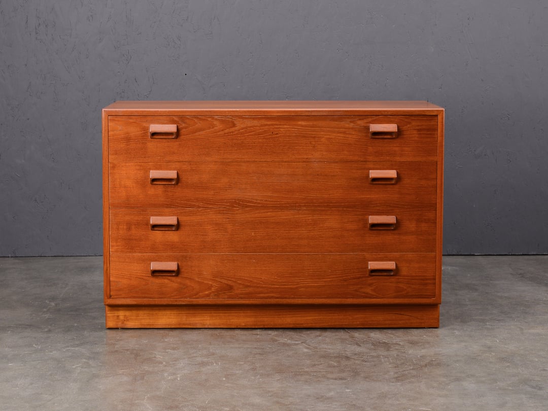Mid Century Chest of Drawers Dresser Teak Børge Mogensen | Madsen ...