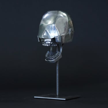 Vintage Classic Aluminum Dental Manikin with Fixed Aluminum Teeth Set ...