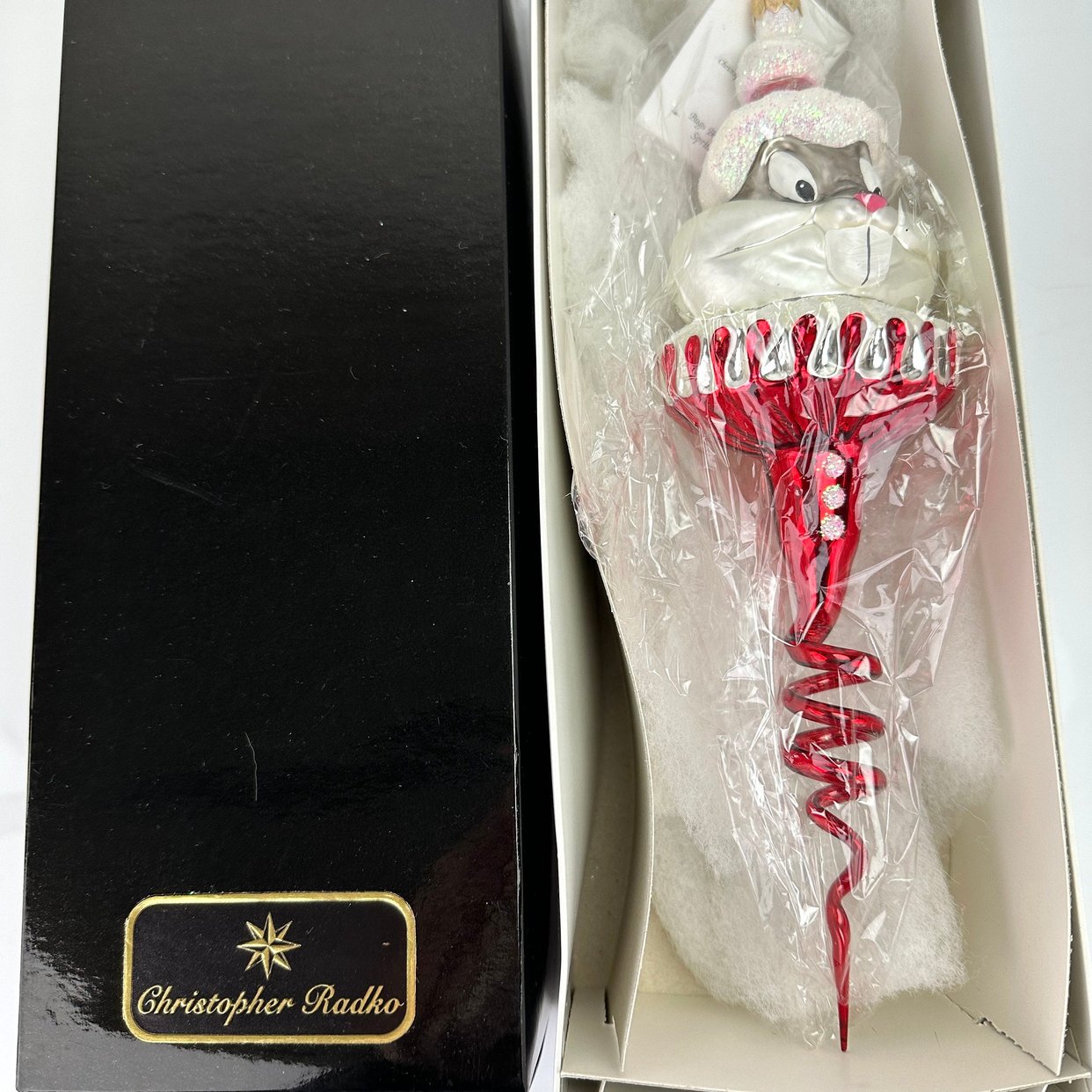 Christopher Radko New Wb BUGS BUNNY SPRITE Glass | House of Vintage ...