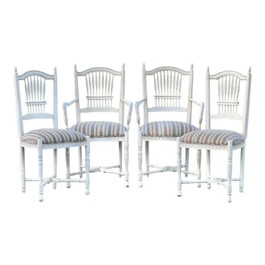 Ethan Allen Legacy Wheat Back Dining Chairs - | 2nd Story Trading Co ...