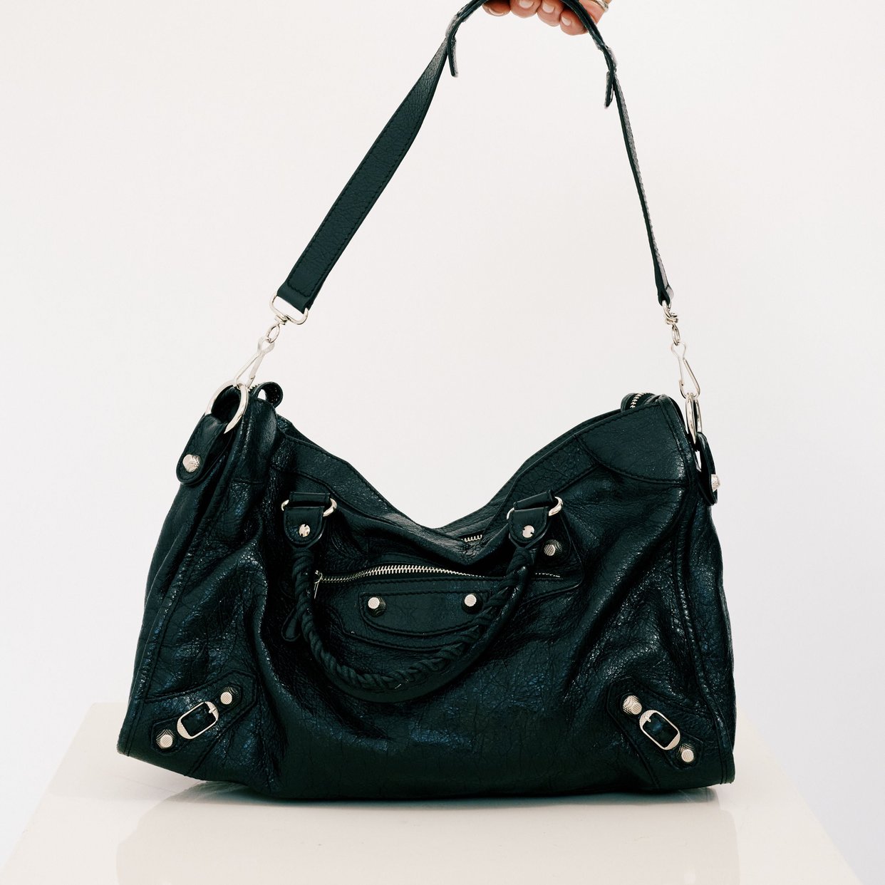 Black Leather Handbag | Consignment Brooklyn - Brooklyn, NY | ATTIC