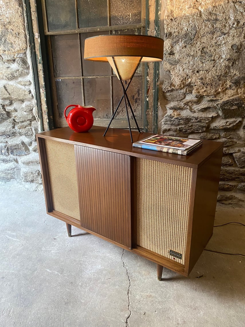 Mid century stereo cabinet mid century console cabinet mid century ...