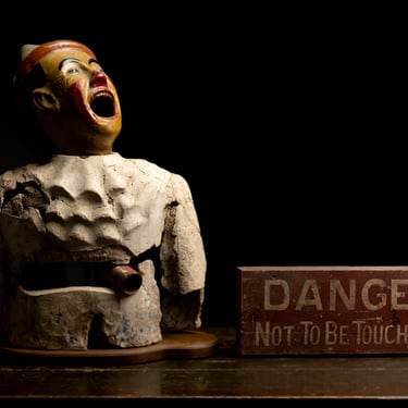 Fairground Ball-Toss Game / Danger Sign | Obsolete | Culver City, CA