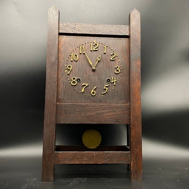 Antique (c.1910) Sessions Mission Style 8 Day Mantel Clock | Community ...