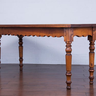 Antique Country French Provincial Maple Dining Table | StandOut Spaces ...