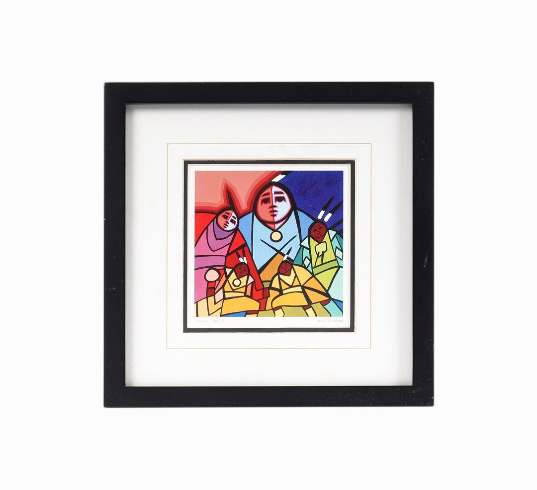 Jerry Whitehead Print on Paper Cree First Nations | Vintage Inquisitor ...