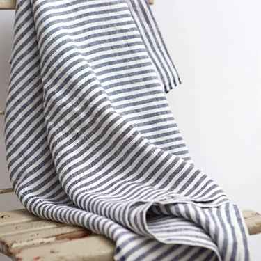 Chambray Linen Throw | Elsie Green | Concord, CA