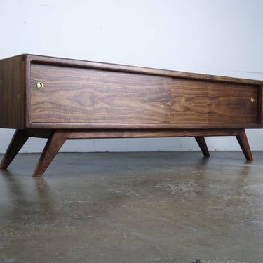 Walnut TV Stand - MCM Media Console - | MonkeHaus - Boise, ID | ATTIC