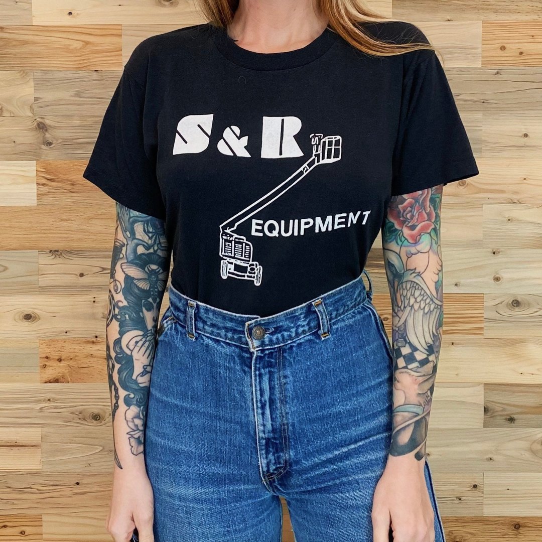 Vintage Soft Retro S & R Equipment Tee Shirt | Noteworthy Garments ...