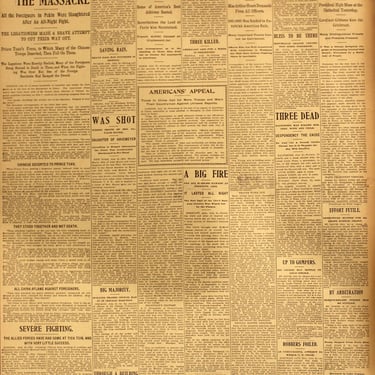 The Detroit Tribune Vintage Newspaper July 16, 1900 | Le Shoppe | Keego ...