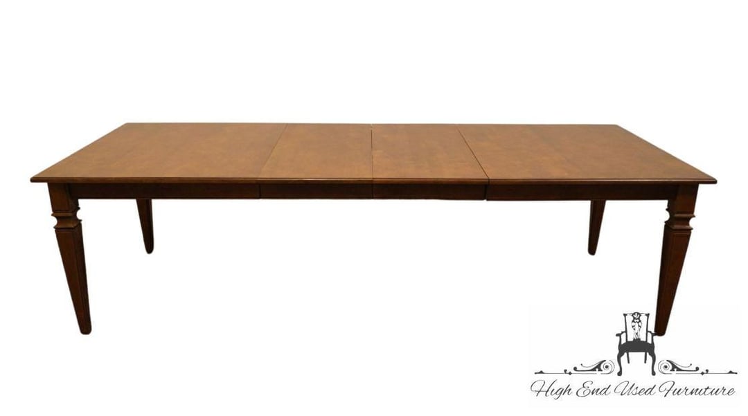 ETHAN ALLEN Custom Classics Contemporary Traditional 108" Dining Table ...