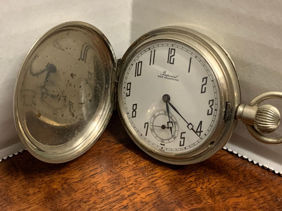 Vintage Imperial Non Magnetic Pocket Watch | MOB Vintage | Kensington ...