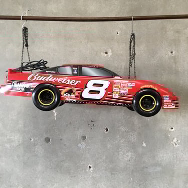 Vintage Budweiser Dale Earnhardt Jr. Nascar Pool Table Light | Urban ...