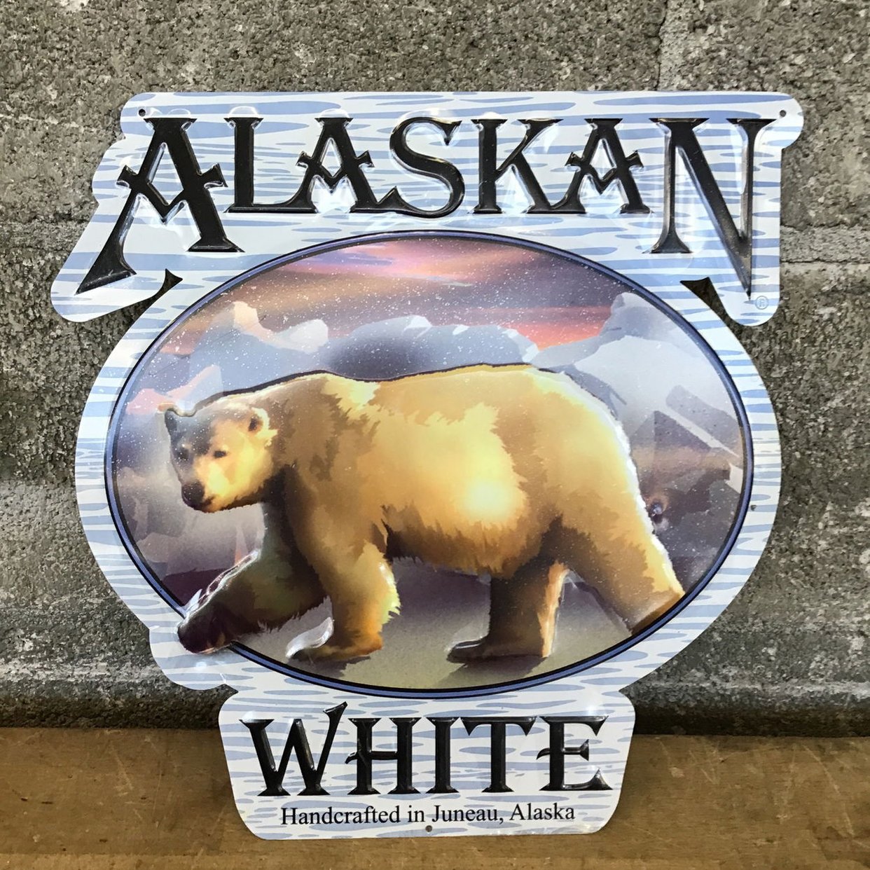 Alaskan White Beer Bar Sign (Seattle) | Second Use - Seattle and Tacoma ...