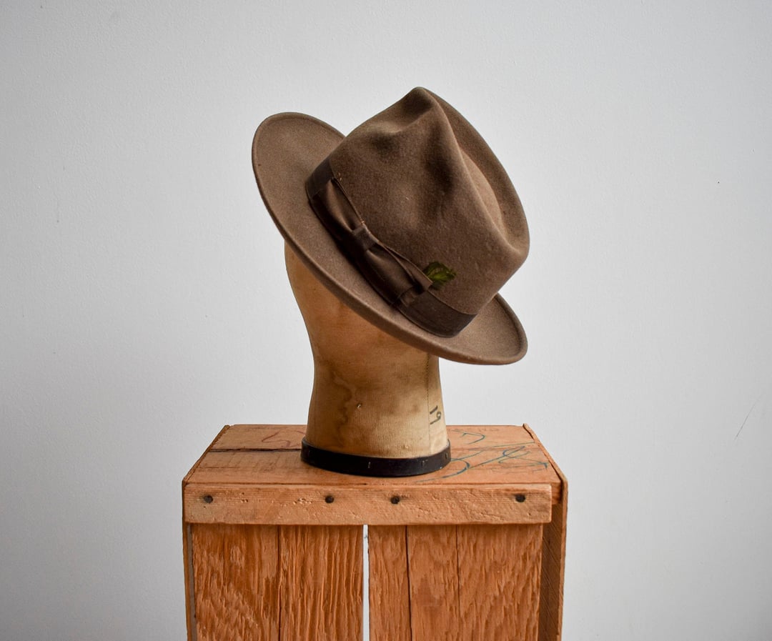 Vintage Fedora Hat | Milk & Ice | Baltimore, MD
