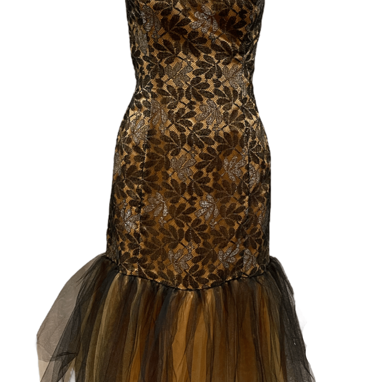 Ella Droll 50s Black Lace and Gold One | The Way We Wore - Los Angeles ...