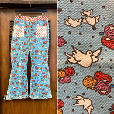 Vintage 1960’s w30 “Peter Max” Brand Wrangler Mod Glam Denim | Vintage ...