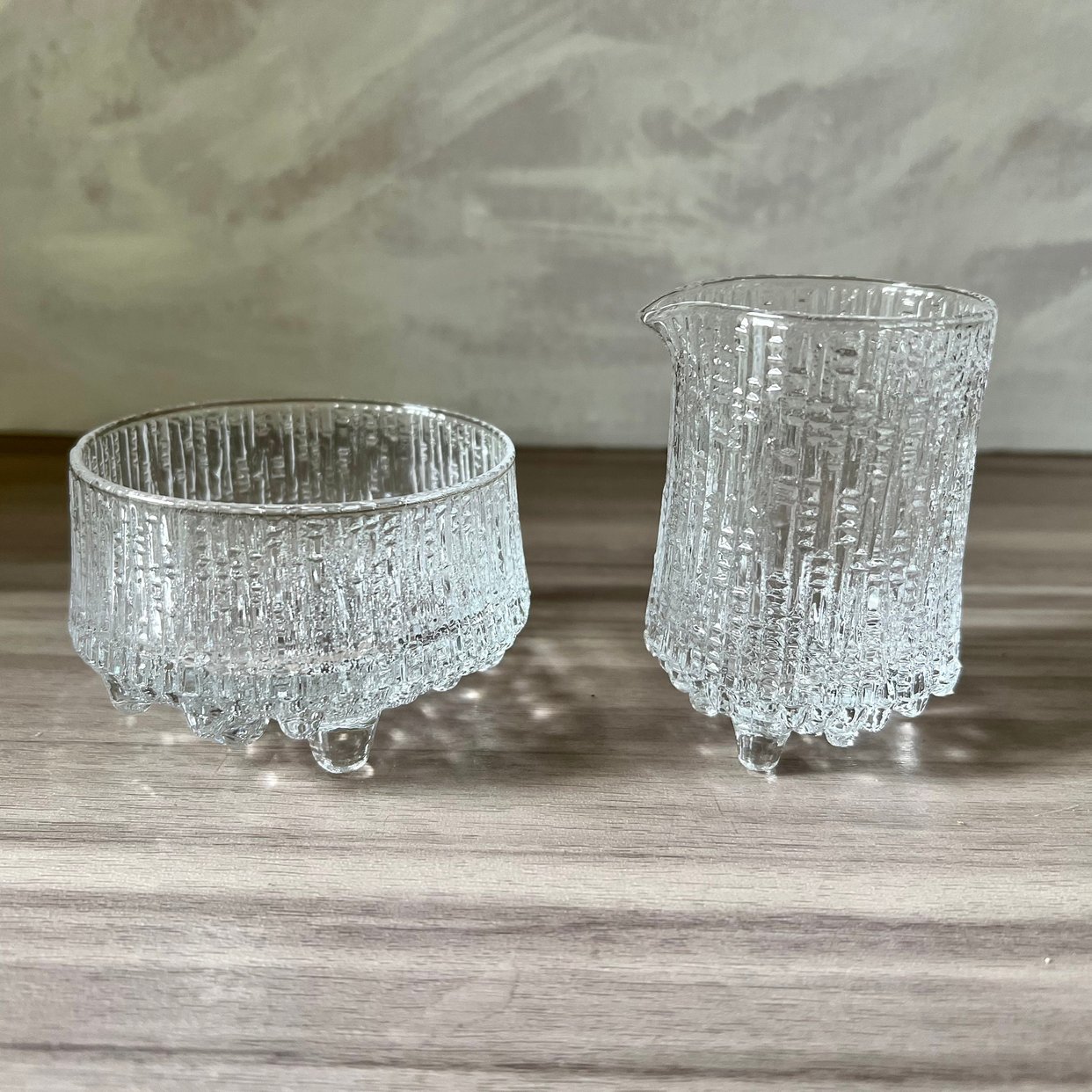 Vintage Iittala Ultima Thule Cream & Sugar - Tapio | Pink Flamingo ...