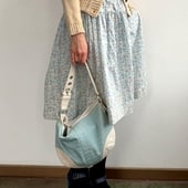 Pale Blue Coach Logo Hobo | Banshee | Portland, OR