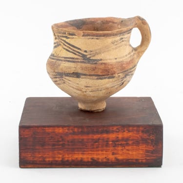 Chinese Neolithic Pottery Handled Cup | Showplace Antique + Design ...